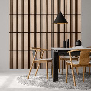 Trend: houten wandpanelen in je interieur - woonmooi